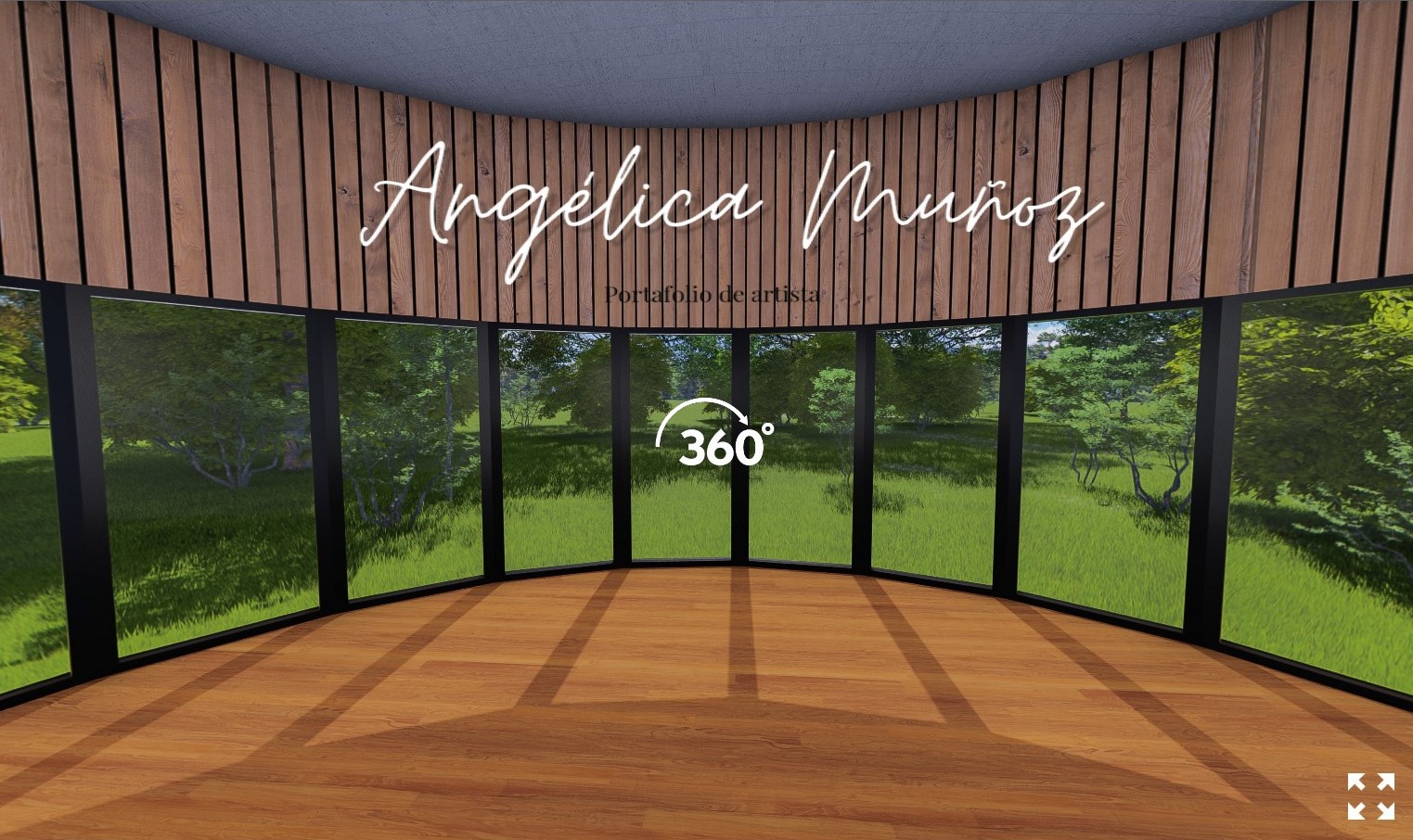 Galería Virtual de Arte en 360º Artista Angelica Muñoz - Recorridos ...
